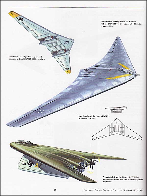 LUFTWAFFE SECRET PROJECTS : STRATEGIC BOMBERS 1935-1945 Messerschmitt ...
