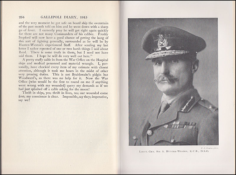 General Sir Ian Hamilton GALLIPOLI DIARY 1915 Turks SUVLA Submarines ...